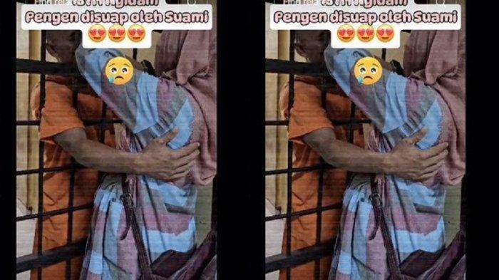 Viral Wanita Hamil Ngidam Disuapi Suami yang Dipenjara, Suasana Berubah Menjadi Haru ...