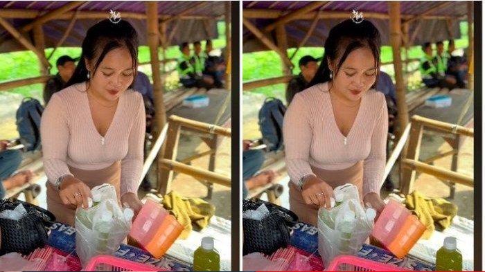Viral Warung Es Tebu Mertex di Bypass Mojokerto, Ramai Pembeli Gegara Penjualnya Cantik ...