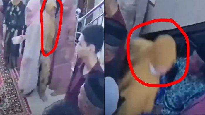 Aksi Emak-emak Kondangan Diduga Curi Emas, Terekam CCTV Naik ke Lantai 2 saat Tuan Rumah Sibuk ...
