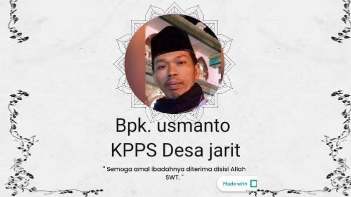 Anggota KPPS Gugur Umur 40 Tahun di Desa Jarit Kecamatan Candipuro ...