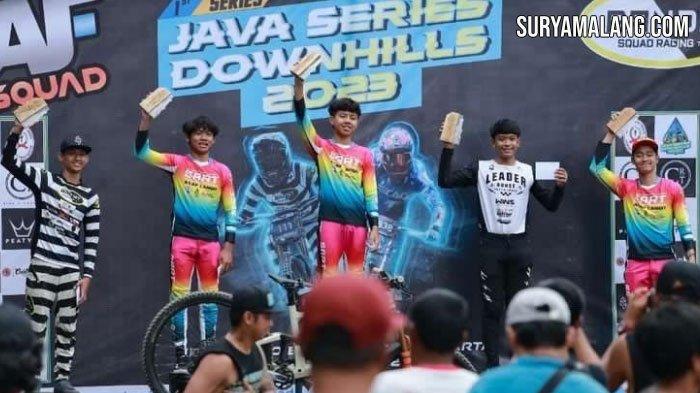 Empat Atlet Sport Sepeda Kota Batu Naik Podium di Java Series Downhill ...