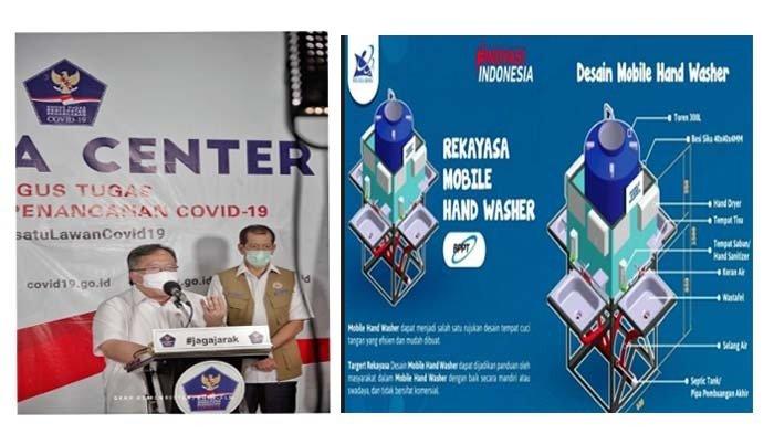 Kemenristek Luncurkan Inovasi di Tengah Wabah Virus Corona, Mobile Hand ...