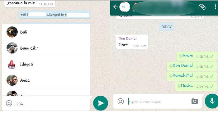WhatsApp Sediakan Fungsi 'Tag' Teman di Satu Grup, Begini Cara ...