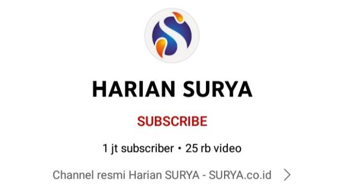 ALHAMDULILLAH, YouTube Harian Surya Tembus 1 Juta Subscriber - Suryamalang.com