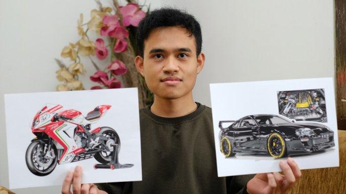 Berawal dari Hobi Menggambar Otomotif, David Raup Ratusan Dolar dari ...