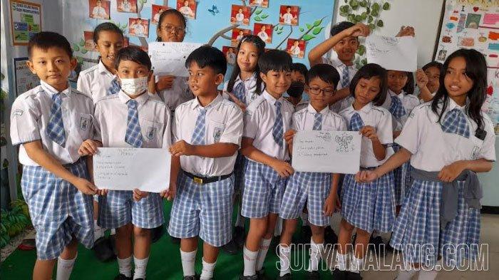 Peserta Ekskul Jurnalistik SDK Santa Maria III Diskusi Refleksi Nilai ...