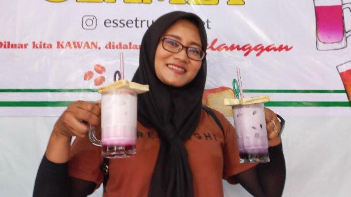 Es Setrup Slamet Viral di Kediri, Minuman Segar untuk Nostalgia Era 90 ...