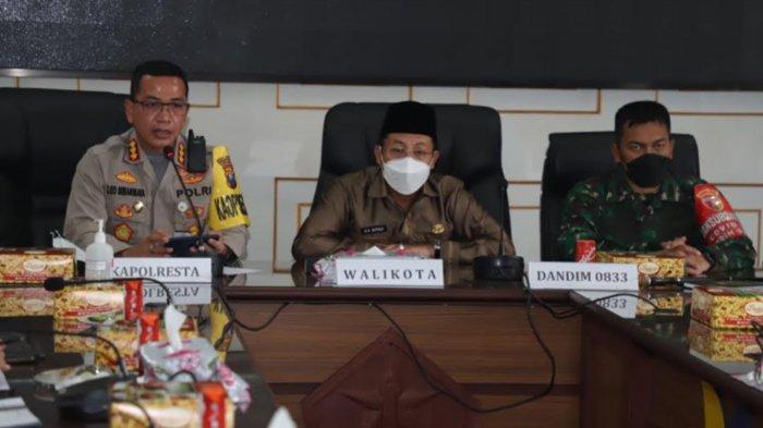 Evaluasi PPKM Mikro, Kapolresta Malang Kombes Pol Leonardus Simarmata ...