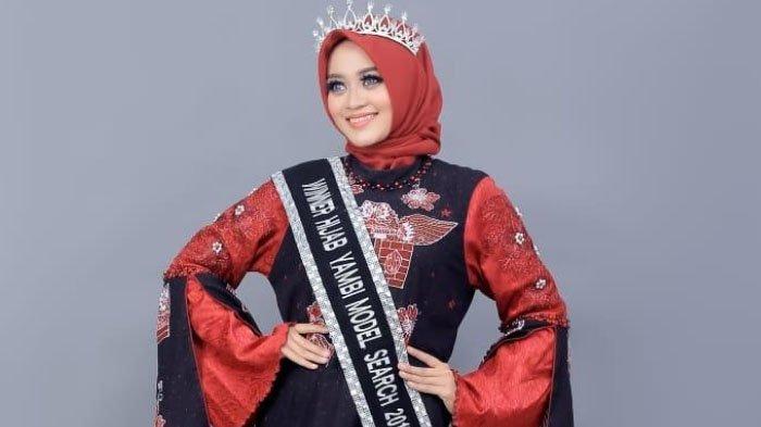Finalis Indonesian Model Hunt 2020, Miftakhul Jannah Putri Winivia tekuni Modeling dan Makeup ...