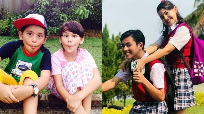 Foto Transformasi Rey Bong & Sandrinna Michelle, Dekat Sejak Kecil Kini ...