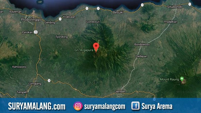 Hingga Malam Ini, Titik Kebakaran di Gunung Argopuro Masih Terlihat ...