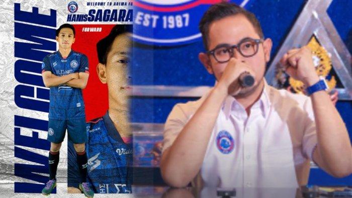 Kisah Presiden Arema FC Incar Hanis Sagara, Pemain yang Reseller Produk ...