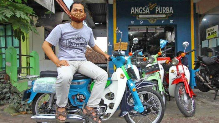 Si Klasik Jadi Motor Listrik, Bergaya Retro di Jalanan Ala 'Angsa Purba ...