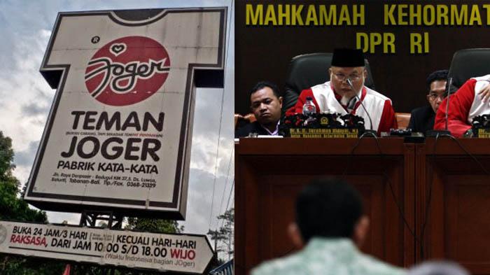 Wah, Inilah Desain Khusus Dari Joger Bali Buat Sindir MKD - Suryamalang.com