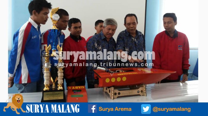 Robot Kapal Rescue Tak Berawak Buatan Mahasiswa ITN Raih Juara, Ini ...