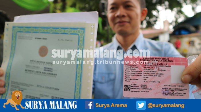 Inilah Bayi Pertama Yang Punya Kartu Identitas Anak di Kota Malang ...