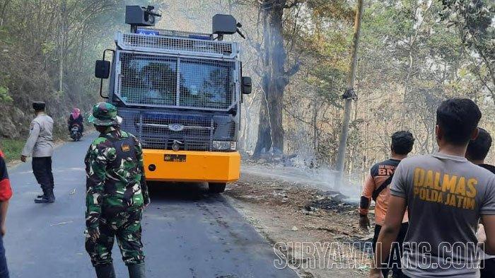 Hutan Jati 3 Hektare Jadi Arang di Gunung Geger, Desa Sumberejo ...