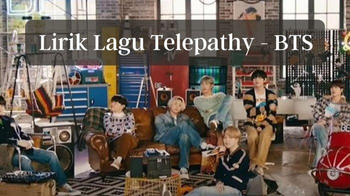 Lirik Lagu Telepathy - BTS & Terjemahannya, Trending di YouTube Sejak ...