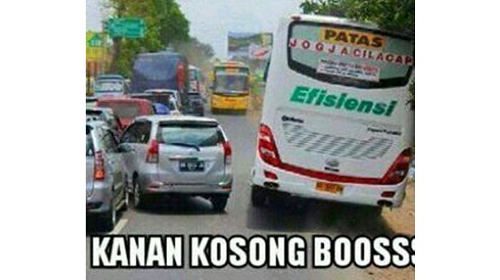 Kumpulan Meme Jenaka Ingatkan Sopir Bus di Jatim yang Ugal-ugalan ...