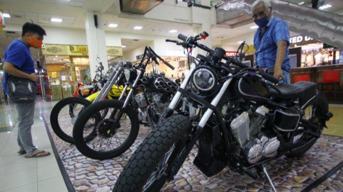 40 Motor Custom, Klasik, dan Vintage Dipamerkan di Matos - Suryamalang.com