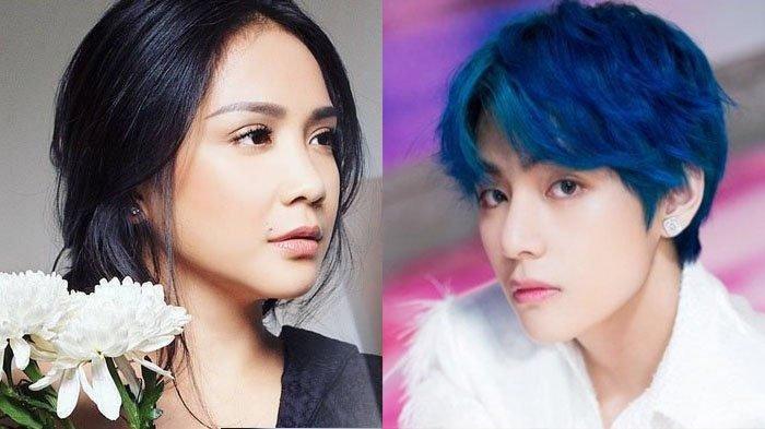 Nagita Slavina Disejajarkan dengan V BTS Karena Baju Seharga Rp 20 Juta saat Makan di Taman ...