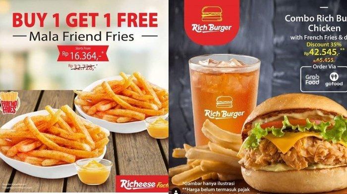 Promo Richeese Factory, Nikmati Combo Rich Burger with French Fries ...