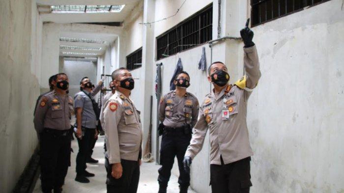 Kapolresta Malang Kota Kombes Pol Leonardus Simarmata Cek Ruang Tahanan ...
