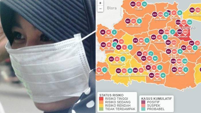 Update Zona Merah di Jawa Timur Kamis 20 Agustus: Kediri Zona Kuning, Jember Oranye, Surabaya ...