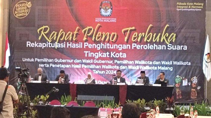 Pengumuman Resmi Hasil Pilkada 2024 oleh KPU Kota Malang pada 15 ...