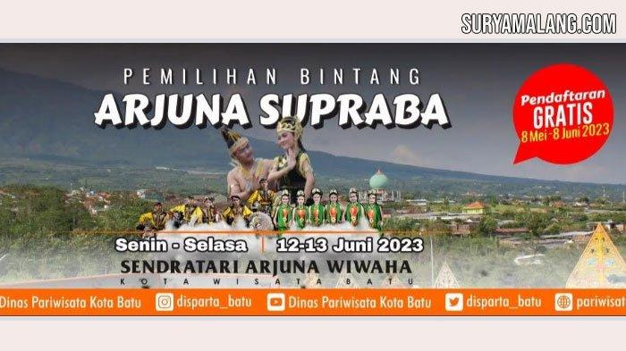 Dinas Pariwisata Kota Batu Buka Pemilihan Bintang Arjuna Suprabha, Ini Syaratnya - Suryamalang.com