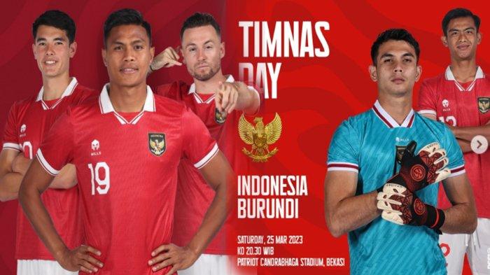 Jadwal Siaran Langsung Timnas Indonesia Vs Burundi Malam Ini di ...
