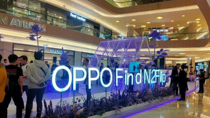 Oppo Find N2 Flip Diperkenalkan di Surabaya, Pop Up Store sampai 21 Mei ...
