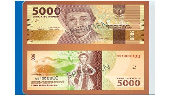 Tanda Khusus Uang Kertas Rp 5 Ribu yang Dihargai Rp 30 Juta oleh ...