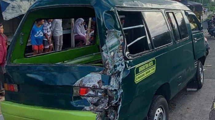 Kronologi Truk Tronton Tabrak Mikrolet dan Mobil Pikap di Surabaya ...