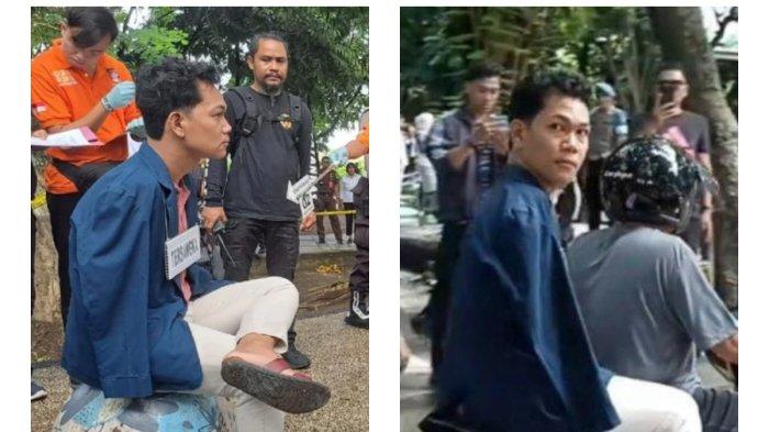 Santainya Agus Buntung saat Rekonstruksi, Silangkan Kaki hingga 'Tantang' Warga yang Maki ...