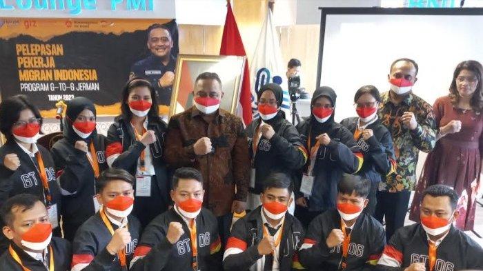 BP2MI Berangkatkan 13 Tenaga Kesehatan ke Jerman dalam Program G to G - Tribuntangerang.com