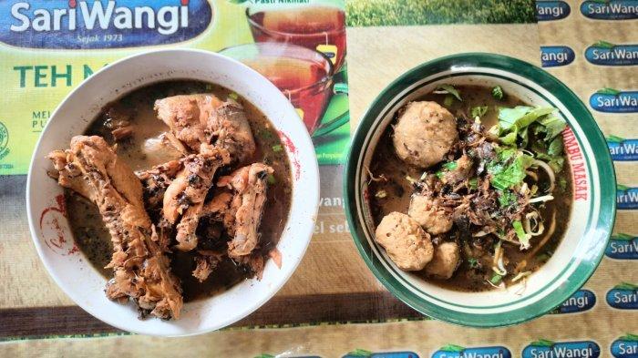 Bakso Item Pakde Bewok, Bakso Legendaris di Kota Depok dengan Kuah ...