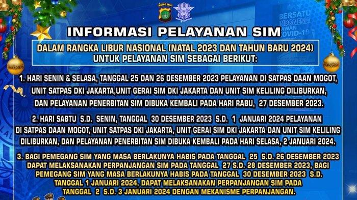 Polri Beri Dispensasi Perpanjangan SIM yang Masa Berlakunya Habis Saat ... Polri Beri Dispensasi Perpanjangan SIM yang Masa Berlakunya Habis Saat ...