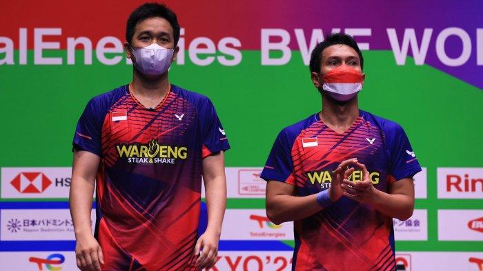 Hendra/Ahsan Tetap Bersyukur Hanya Raih Medali Perak di Kejuaraan Dunia ...