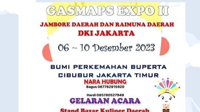 Catat! Gasmaps Expo 2 Digelar di Buperta Cibubur Mulai 3-11 Desember ...