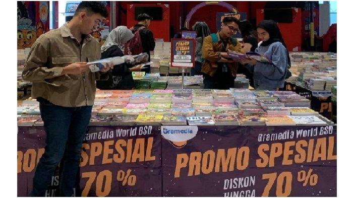 Gramedia World BSD Gelar Big Sale, Bertabur Diskon Hingga 70 Persen dan Bebas Meraup Buku ...
