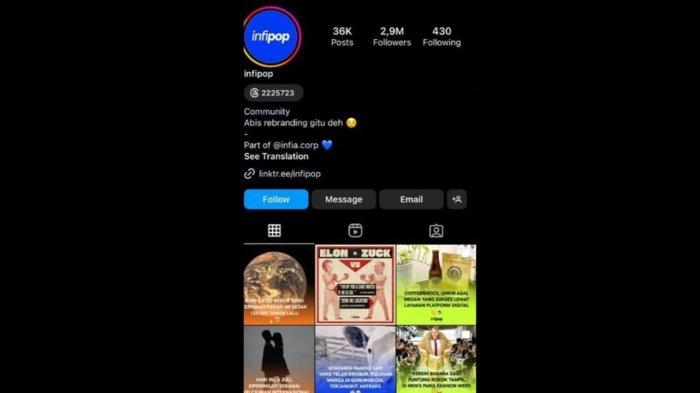 Infia Fact Hadir dengan Nama Baru Infipop, Libatkan Konten Kreator Muda ...