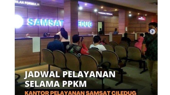 Inilah Perubahan Jam Operasional Layanan Kantor Samsat Ciledug, Gerai ...