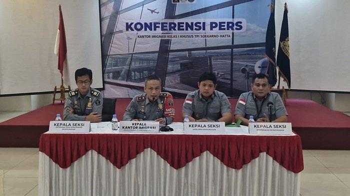 Operasi Jagratara, Kantor Imigrasi Kelas I Khusus TPI Soekarno-Hatta Amankan 5 Warga Negara ...