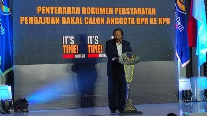 Surya Paloh Targetkan Caleg NasDem 2024 Dapat 100 Kursi di DPR RI, Ini Alasannya ...
