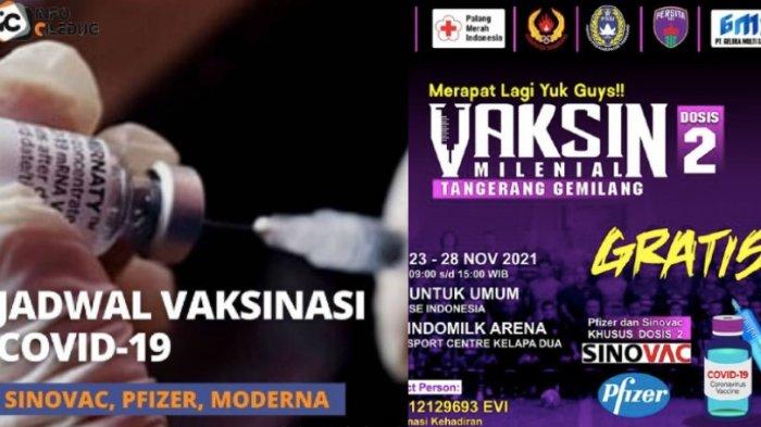 Lokasi Vaksin Covid di Tangerang Raya, Rabu 24 November: Sinovac ...