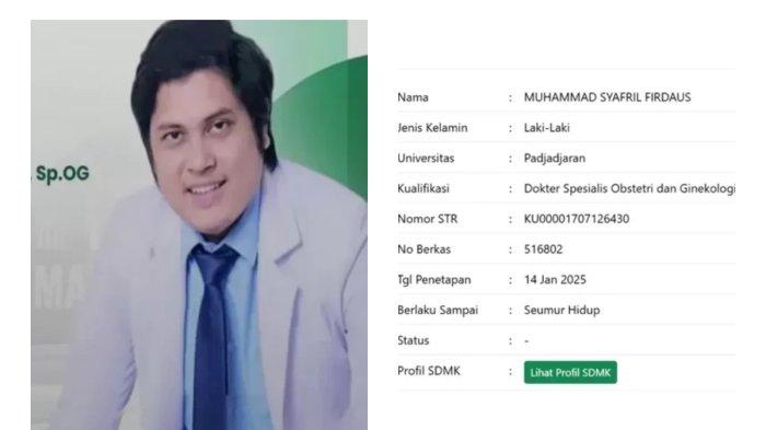 Ini Alasan Dokter M Syafril Firdaus cuma Incar Perempuan yang Hamil ...