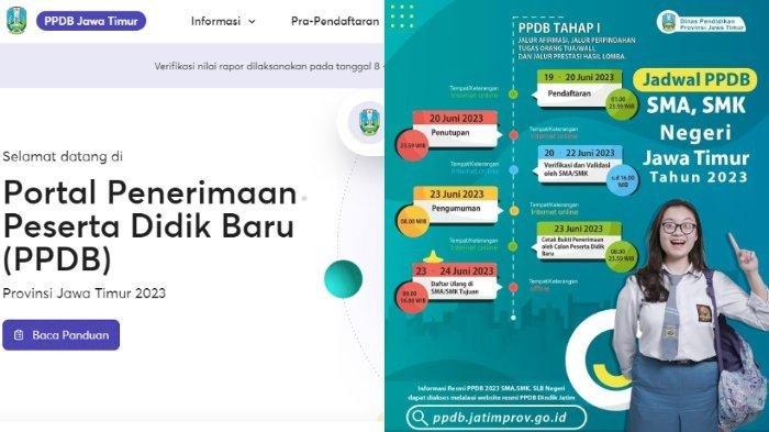 Berikut Informasi Lengkap PPDB Jatim Jenjang SMA, SMK Jalur Prestasi Lomba - Tribuntangerang.com