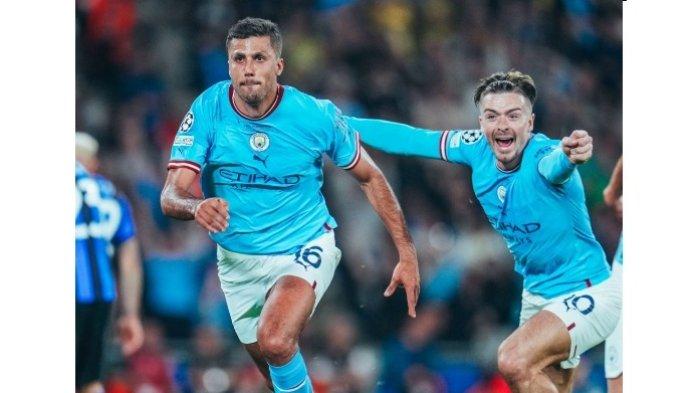 Rodri Bawa Manchester City Raih Treble Winner - Tribuntangerang.com