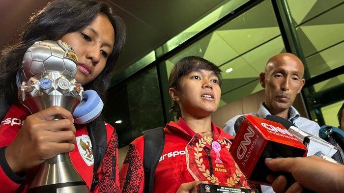 Bintang Timnas Wanita Indonesia Reva Octaviani Desak Gulirkan Liga Putri Usai Juara AFF 2024 ...